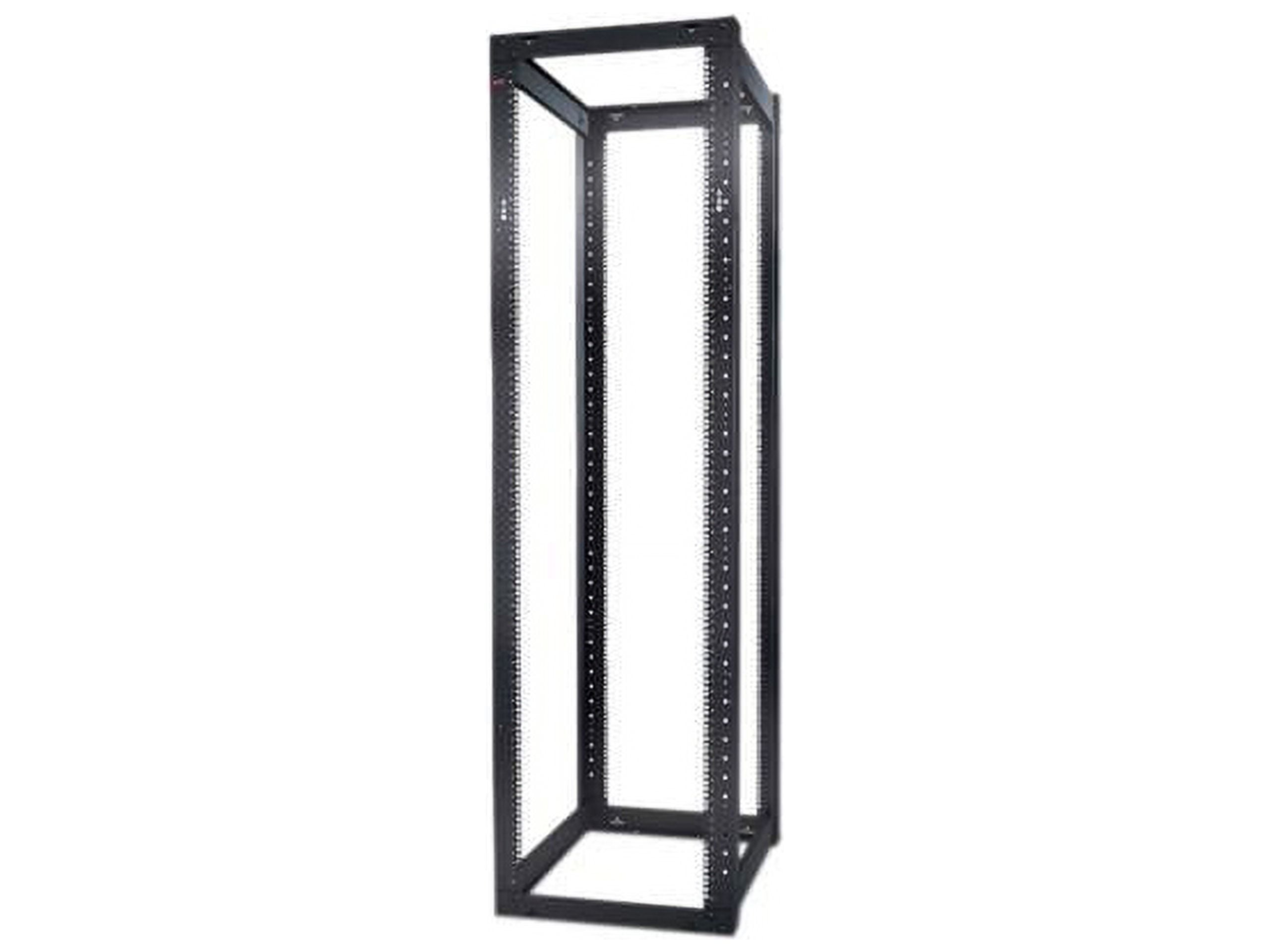 APC NetShelter 4 Post Open Frame Rack - Rack - black - 44U - for P/N ...