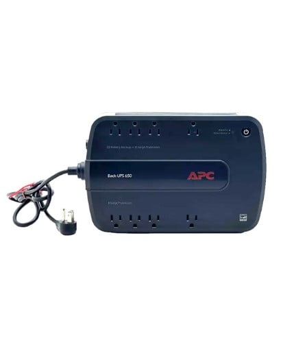 APC Back-UPS 650 Battery Backup & Surge Protection 650VA 390W - Walmart.com