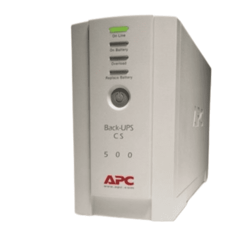 APC Back-UPS CS 500VA, 120V, beige, 6 NEMA outlets (3 surge), Not Boxed ...