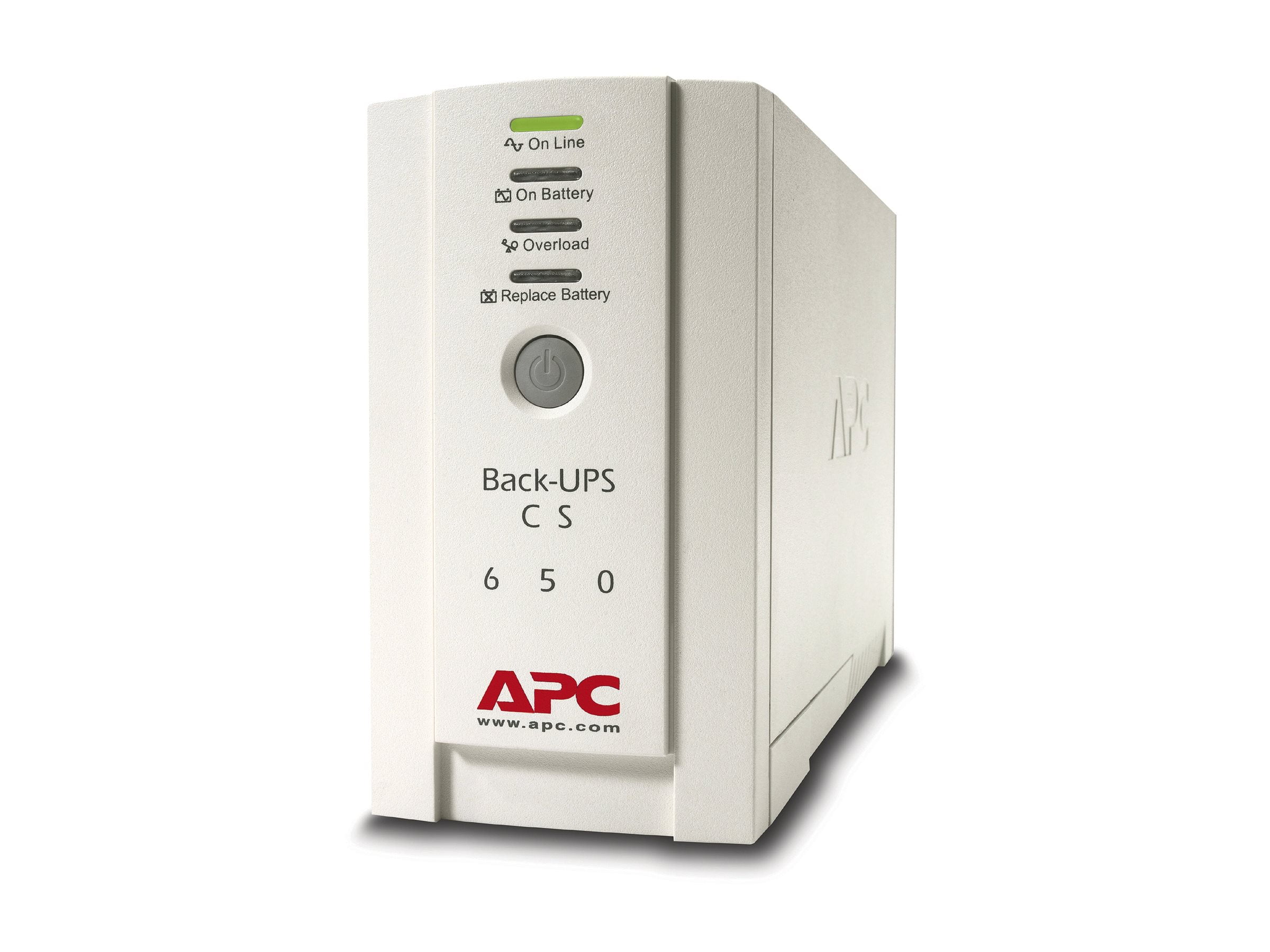 APC Back-UPS CS 650 - UPS - 400 Watt - 650 VA - Walmart.com