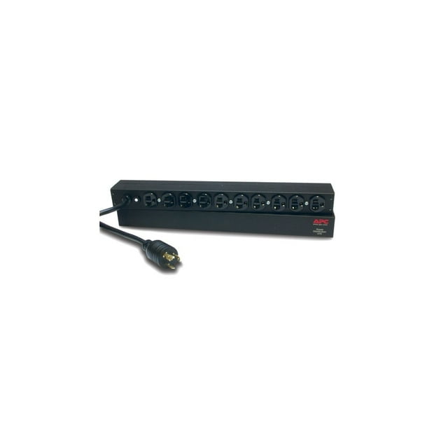 APC Basic Rack-Mount PDU - Power distribution strip (rack-mountable) - AC 120 V - 2.4 kW - input ...