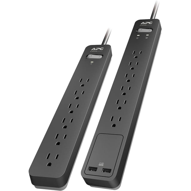 APC Essential Surgearrest - Surge protector - AC 120 V - output ...