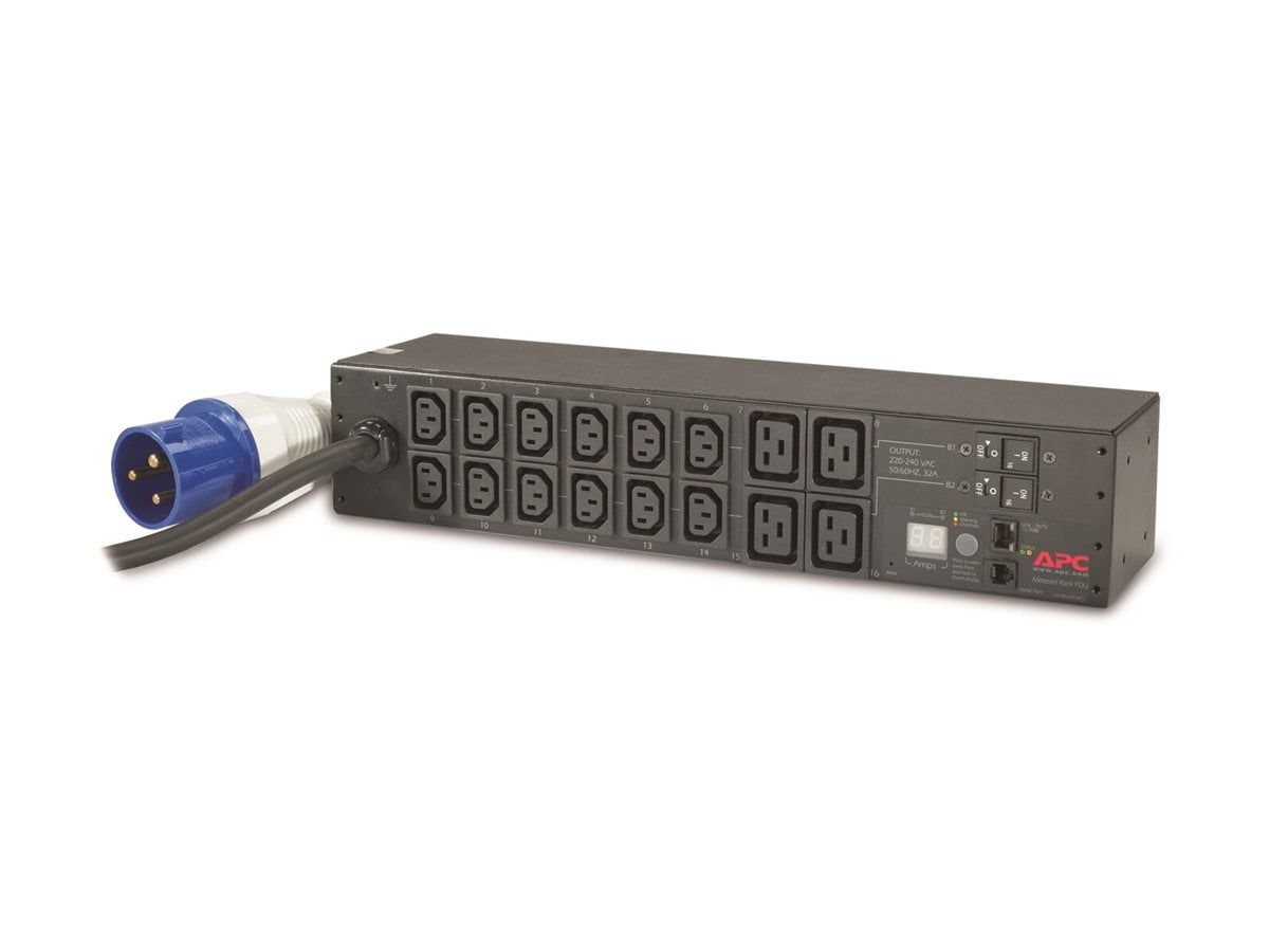 APC Metered Rack PDU AP7822B - Power distribution unit (rack-mountable) - AC 200/208/230 V ...