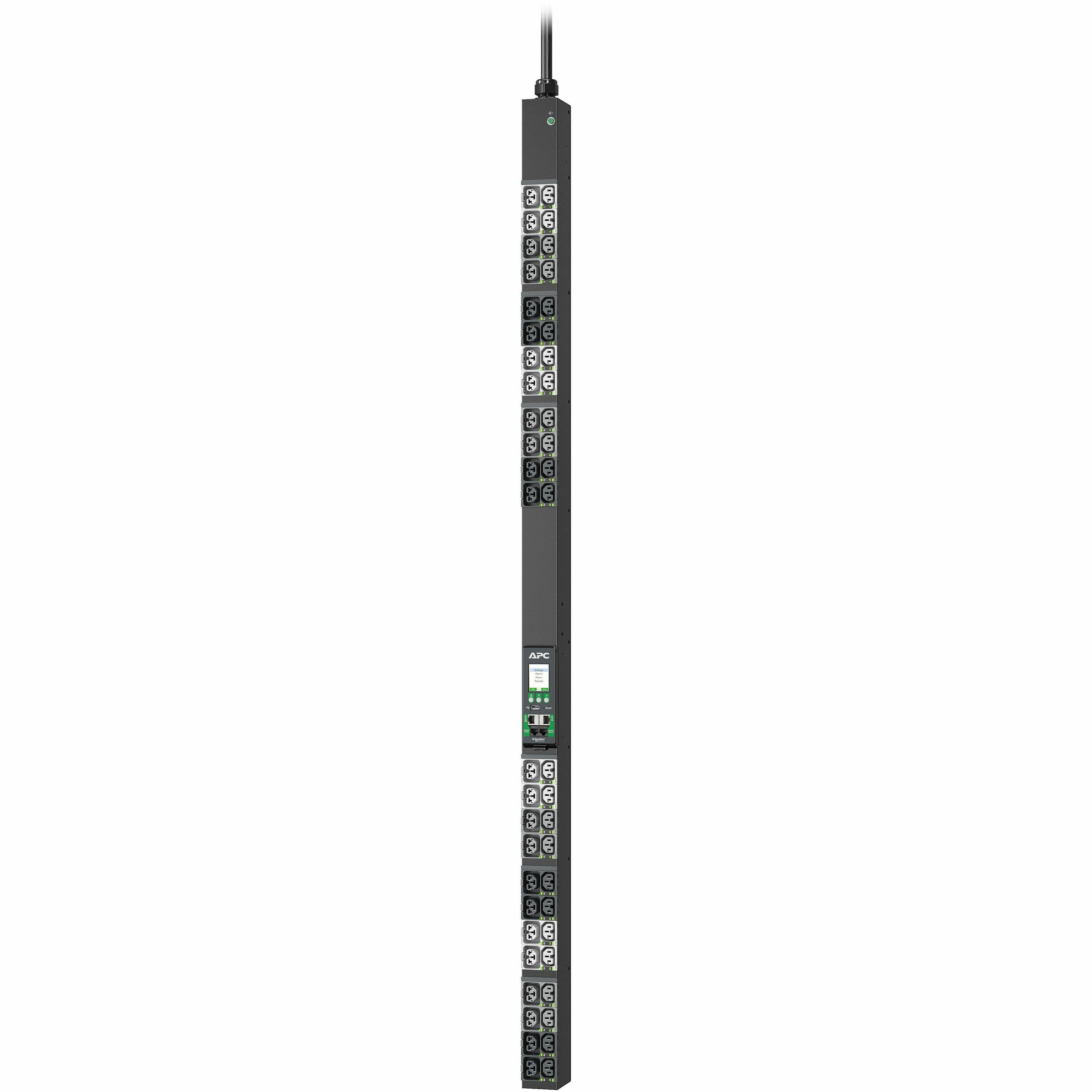 APC NetShelter Rack PDU Advanced, Switched Metered Outlet, 3Phase, 11kW ...