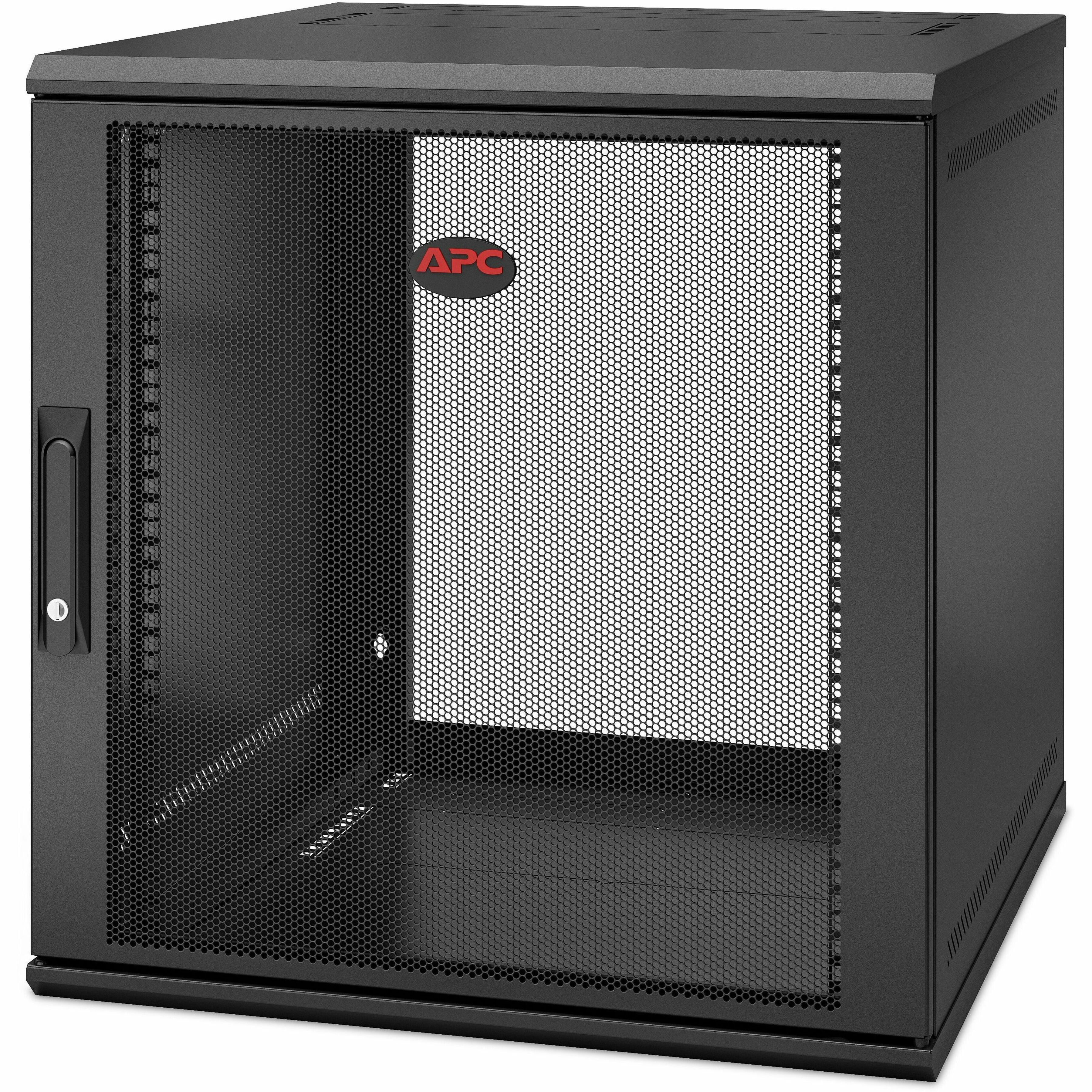 Schneider Electric APC NETSHELTER WX 12U Single Hinged Wall-Mount ...