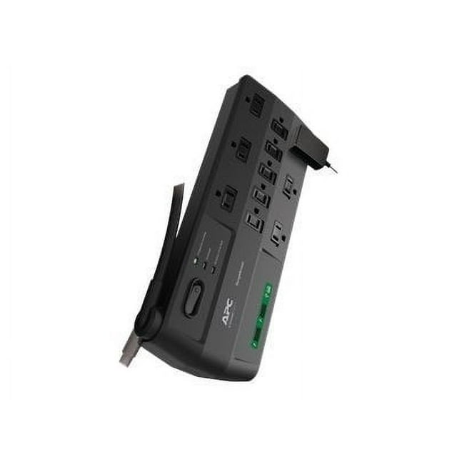 APC 11-Outlet Surge Protector Power Strip with USB Ports, 2880 Joules ...