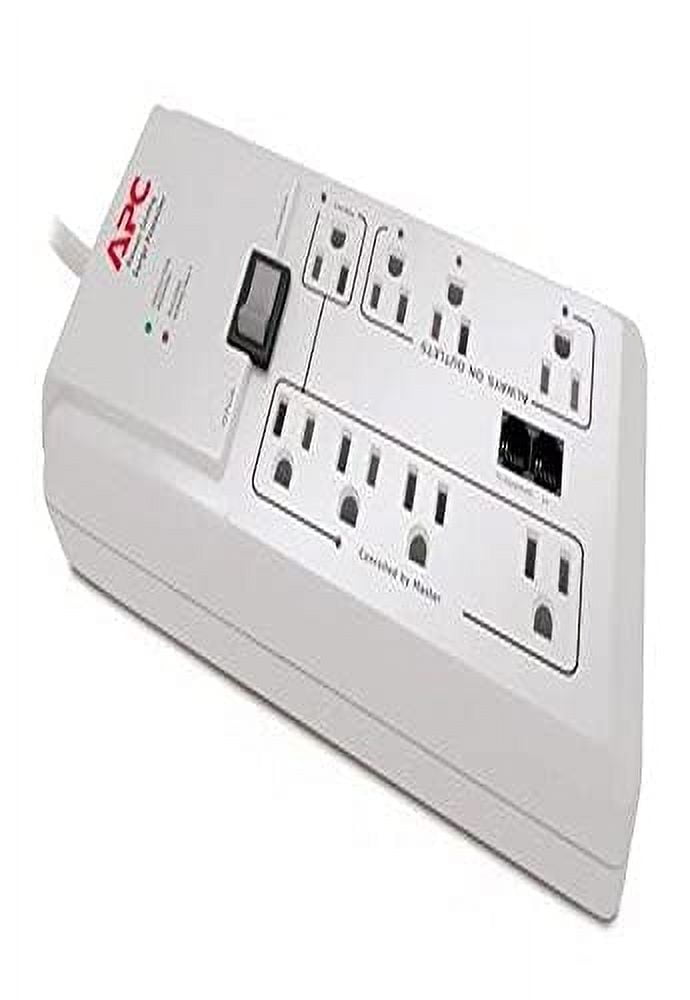 APC P8GT 8 Outlets 120V Power-Saving Home/Office SurgeArrest with Phone ...