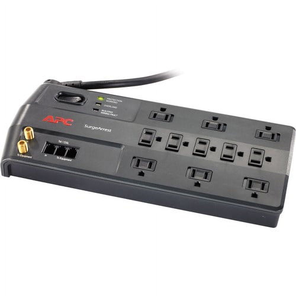 APC Surge Protector, 11 Outlets, 3020 Joules, Coax and Phone Protection ...