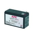 APC Replacement Battery Cartridge, VRLA battery, 9Ah, 12VDC (RBC17 ...