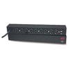 APC Rack Mount PDU, Basic 100V-120V/15A, (10) Outlets, 1U Horizontal ...