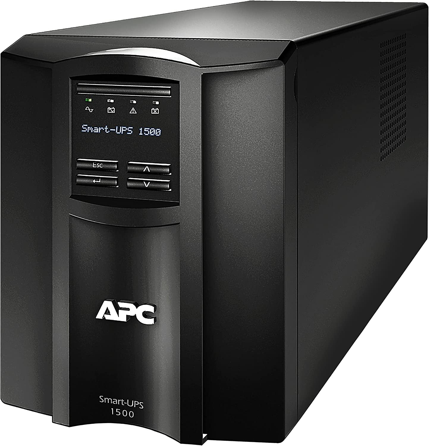 APC SMT1500C 1440 VA 1000 Watts 120V 8 Outlets Pure Sinewave Smart-UPS with SmartConnect ...