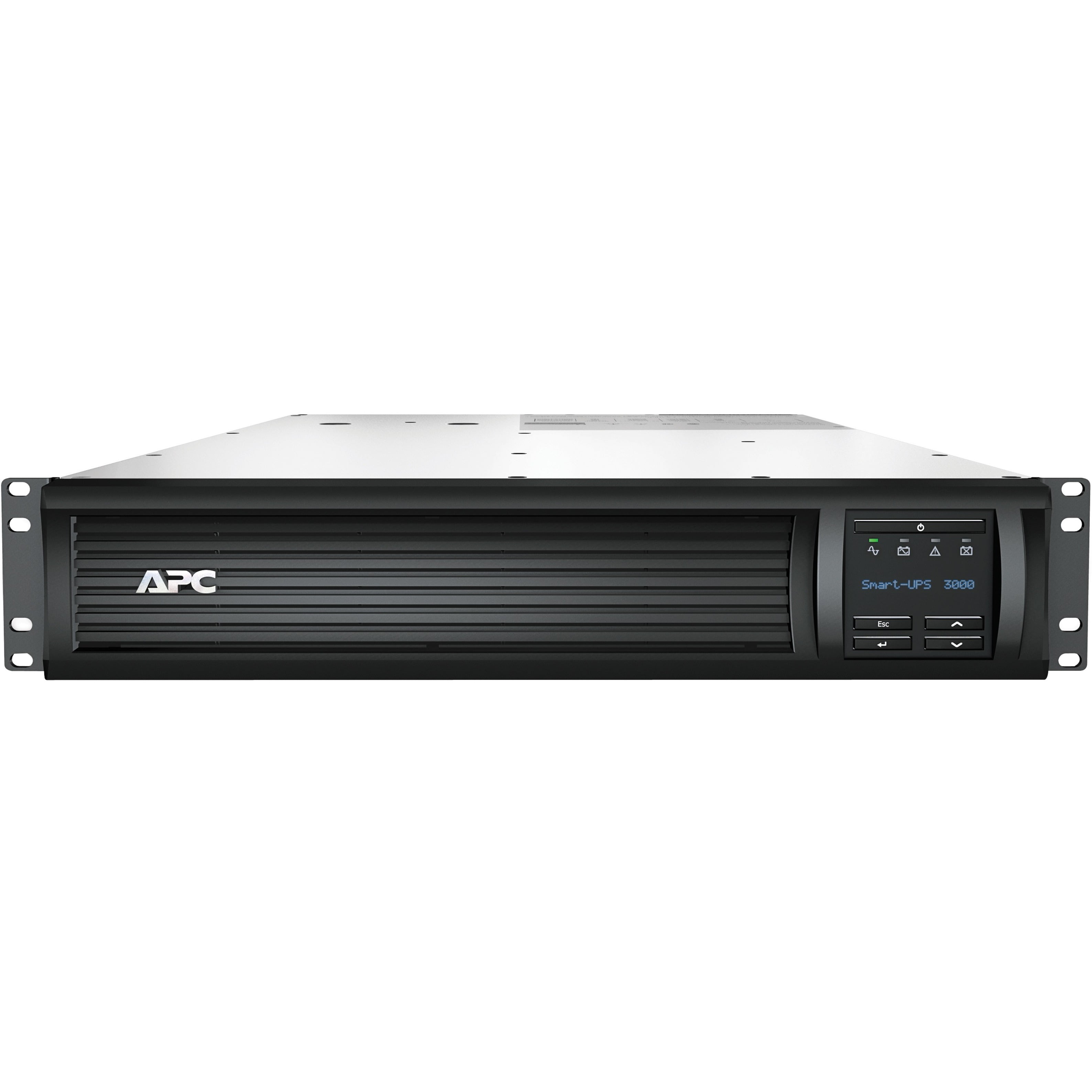 Apc Smart-Ups 3000Va Lcd Rm 2U 120V With Network Card - Walmart.com