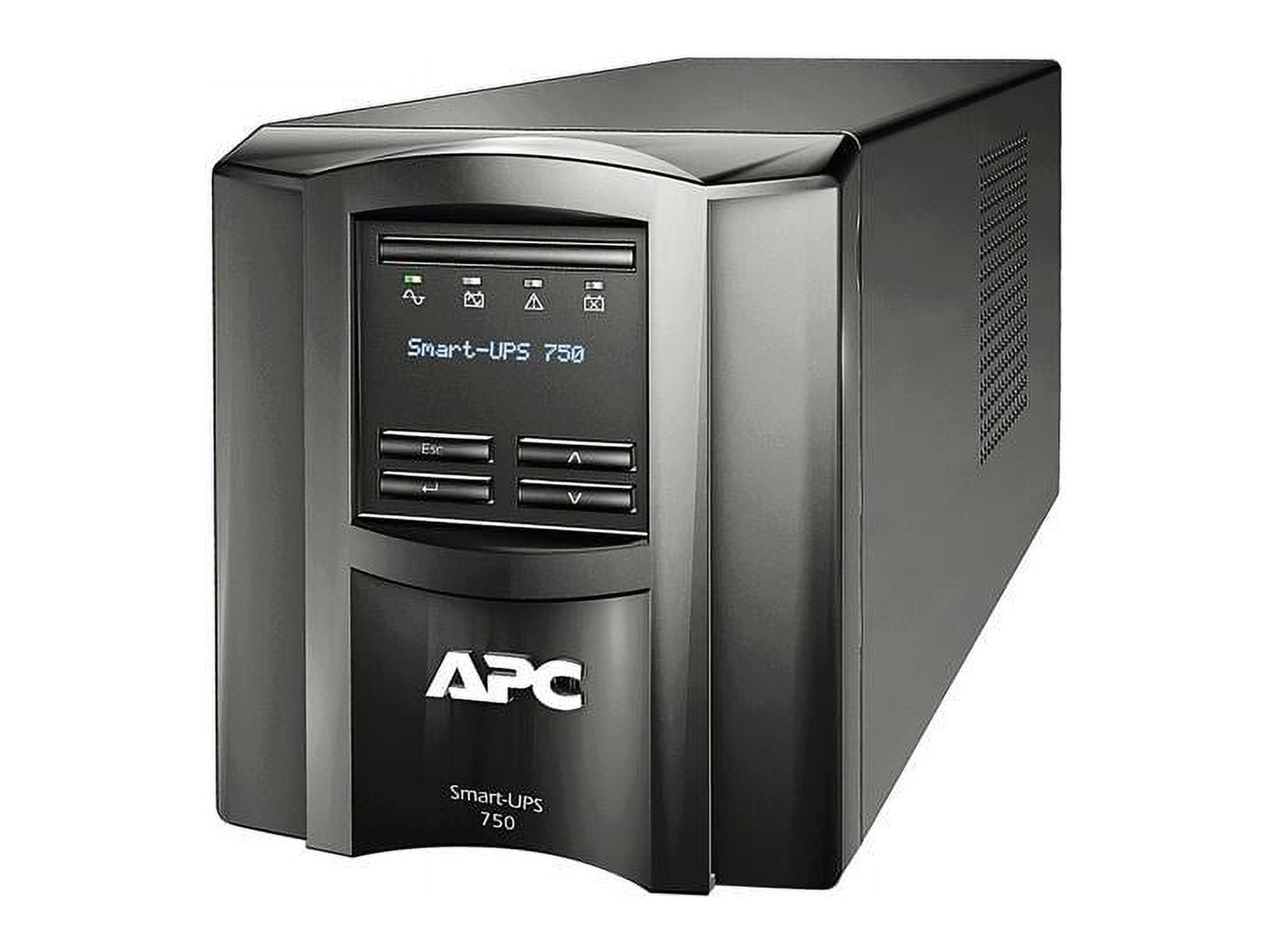 APC Smart-UPS SMT750IC 750VA 500 Watts 8 Outlets 750VA LCD 230V with ...