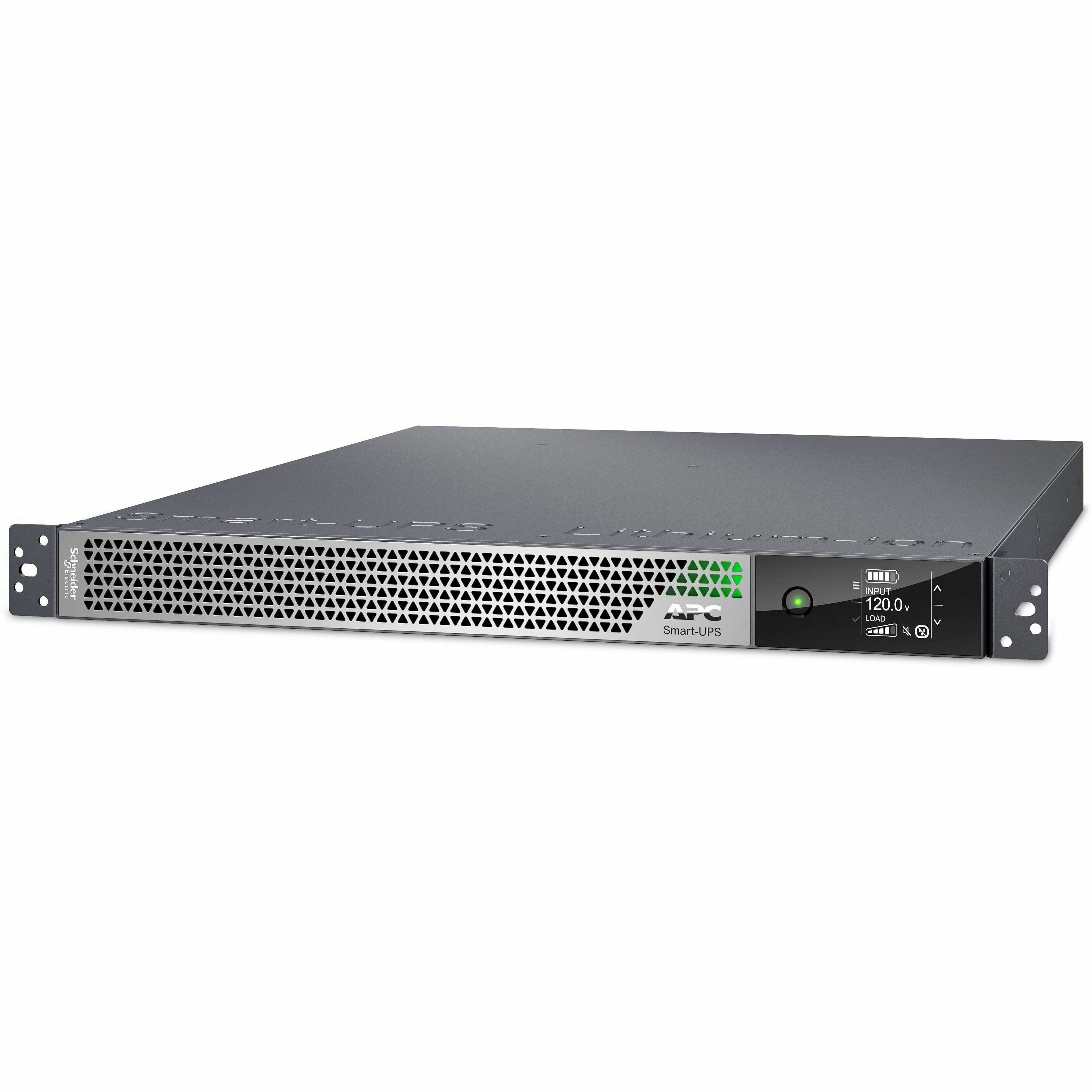 APC Smart-UPS Ultra On-Line, 2200VA, Lithium-ion, Rack/Tower 1U, 120V ...