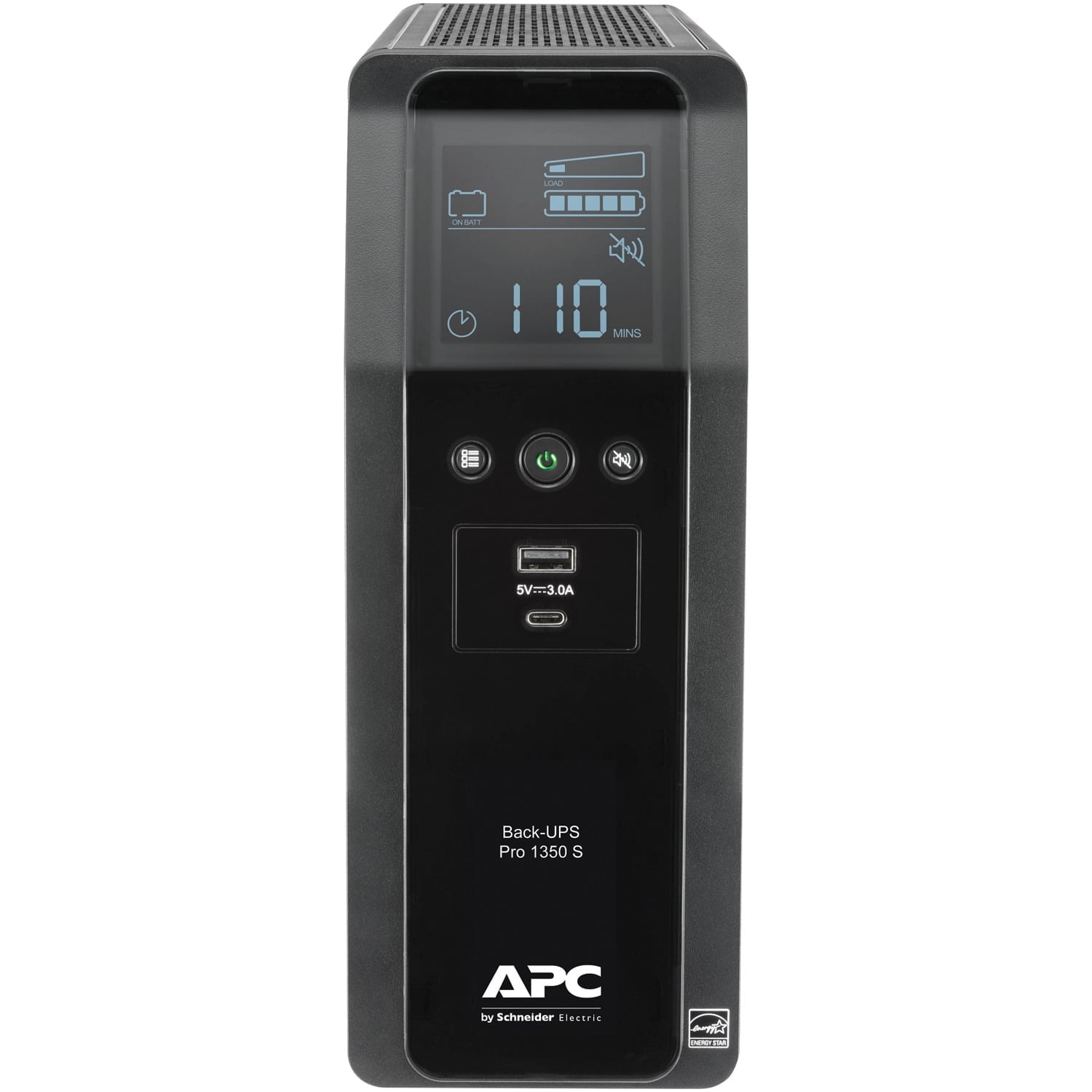 APC 1350VA Back-UPS Pro, Sine Wave UPS Battery Backup & Surge Protector ...