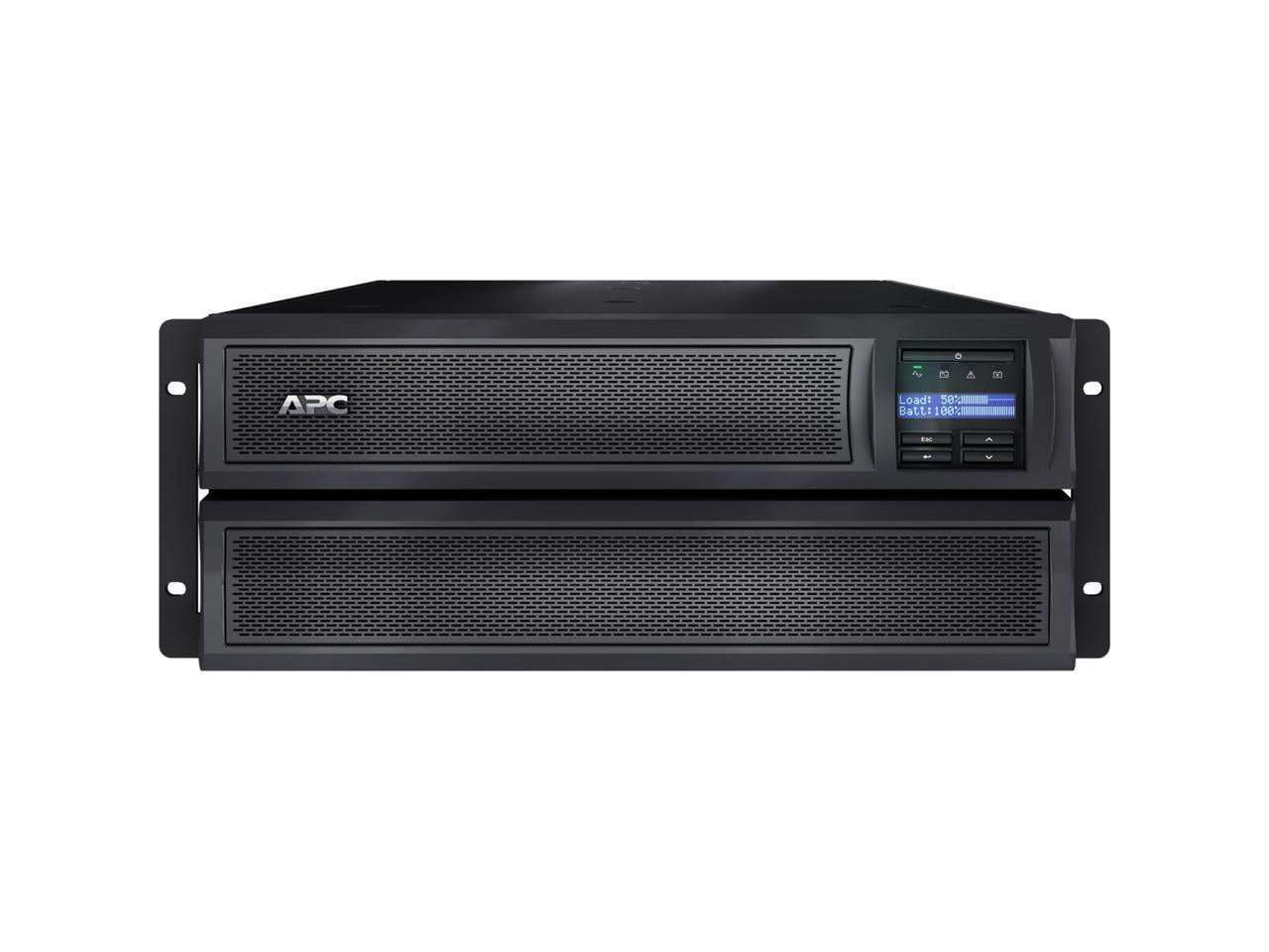 APC Smart-UPS X 3000VA, 208/230V, LCD, rackmount, 4U, 8x IEC 320 C13 ...