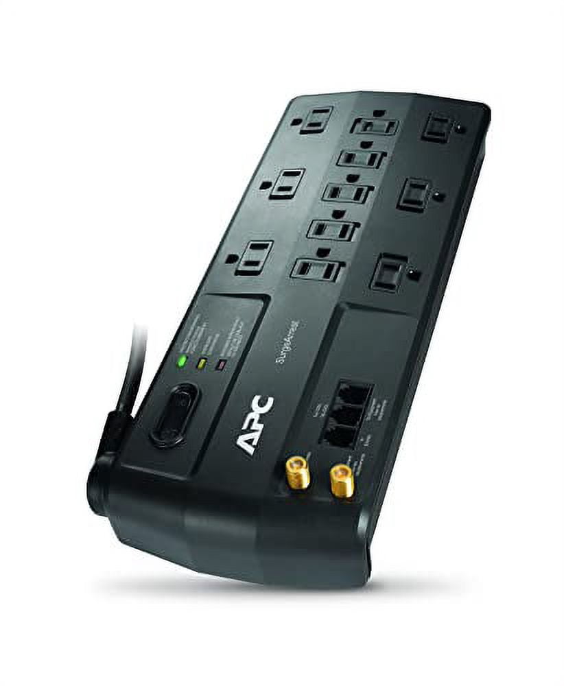 APC Surge Protector with Telephone, DSL and Coaxial Protection, P11VT3 ...