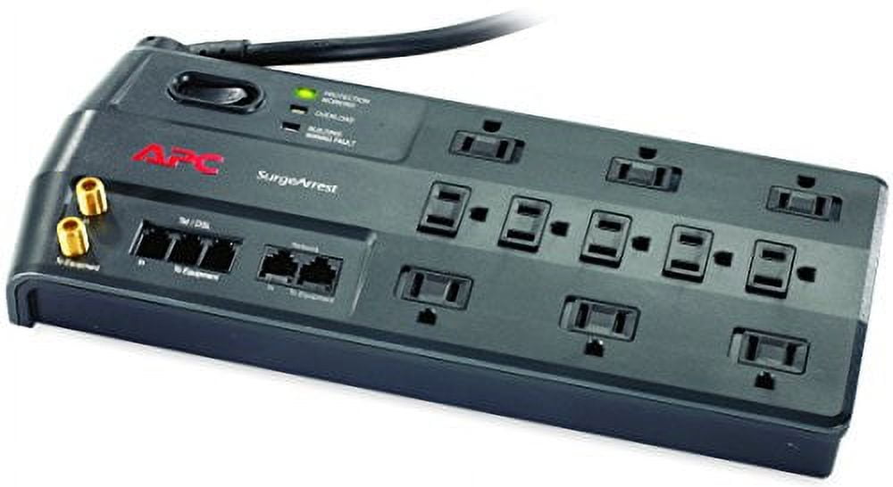 APC SurgeArrest 11-Outlet Surge Protector, P11VNT3 - Walmart Business ...