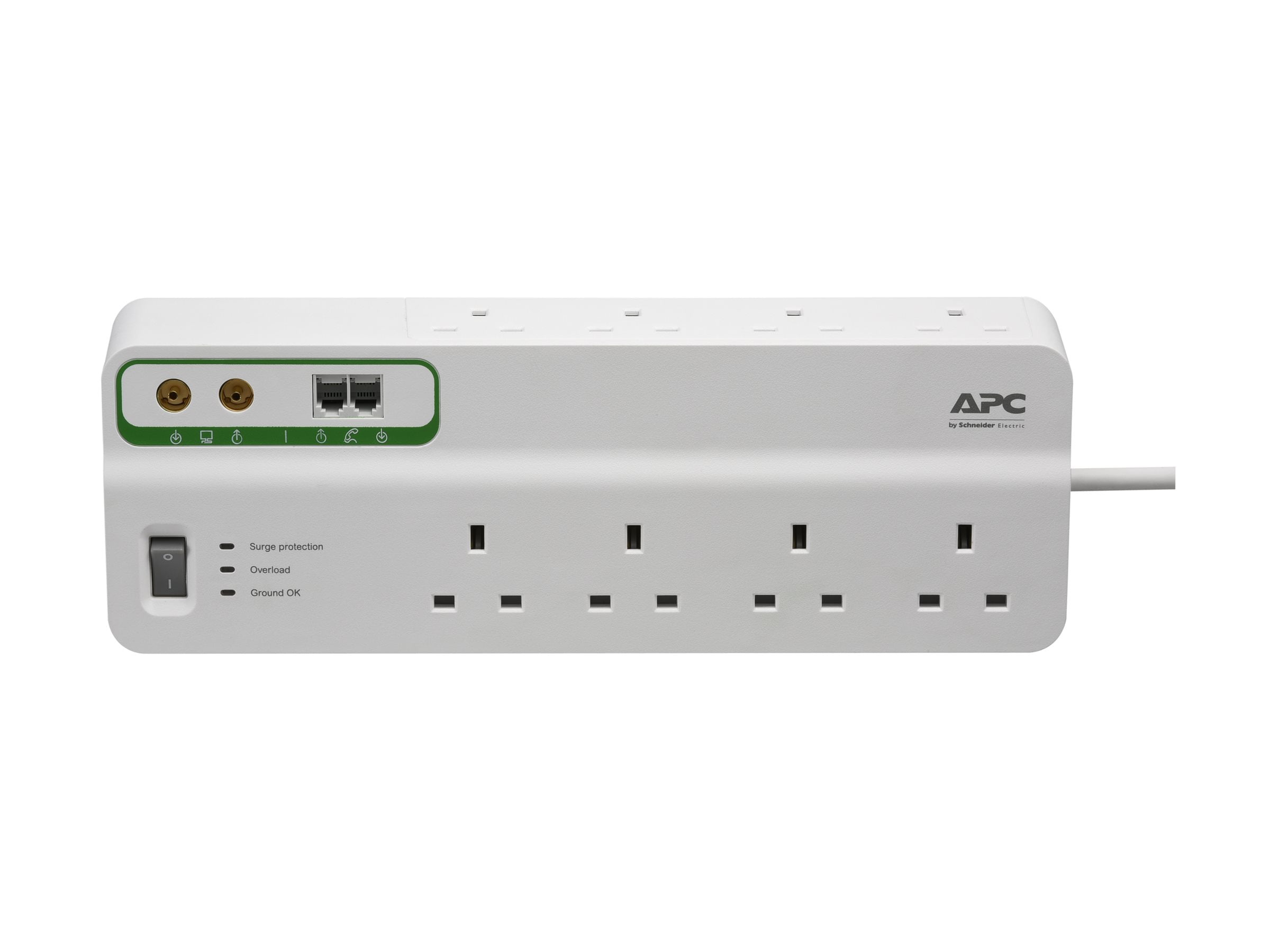 APC by Schneider Electric Performance SurgeArrest 8 outlets with Phone ...