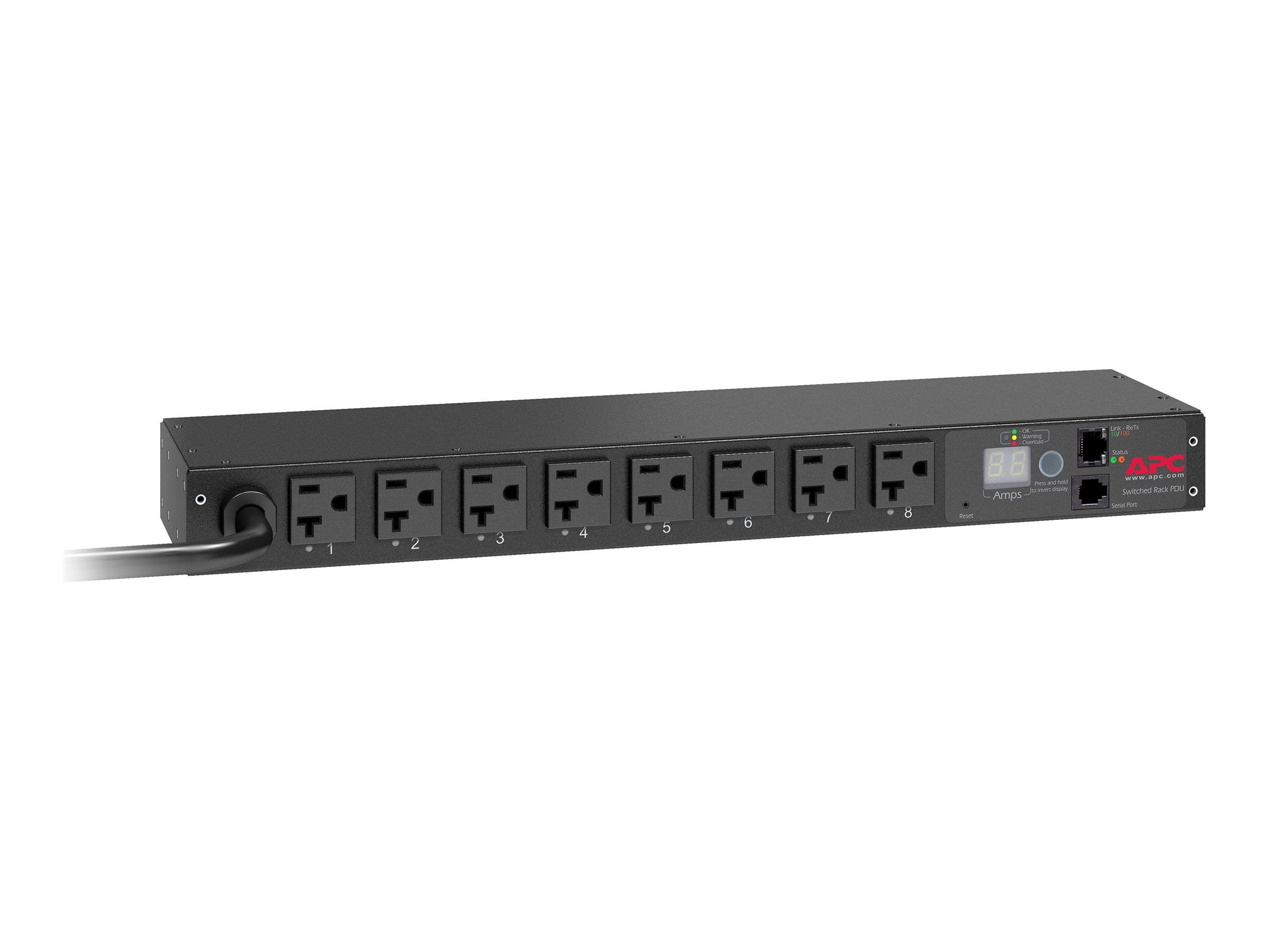APC Switched Rack PDU AP7901B - Power distribution unit (rack-mountable) - AC 120 V - input ...