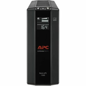 APC UPS, 1500VA Sine Wave UPS Battery Backup & Surge Protector with AVR, 2 USB Charging Ports ...