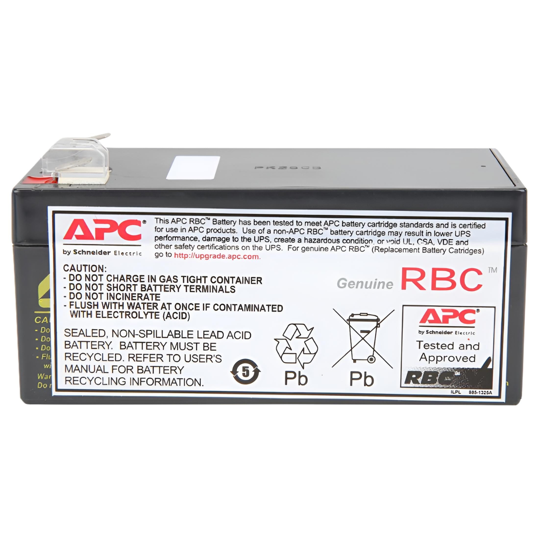 APC UPS Battery Replacement for Home, Use with Back-UPS Computer Models ...