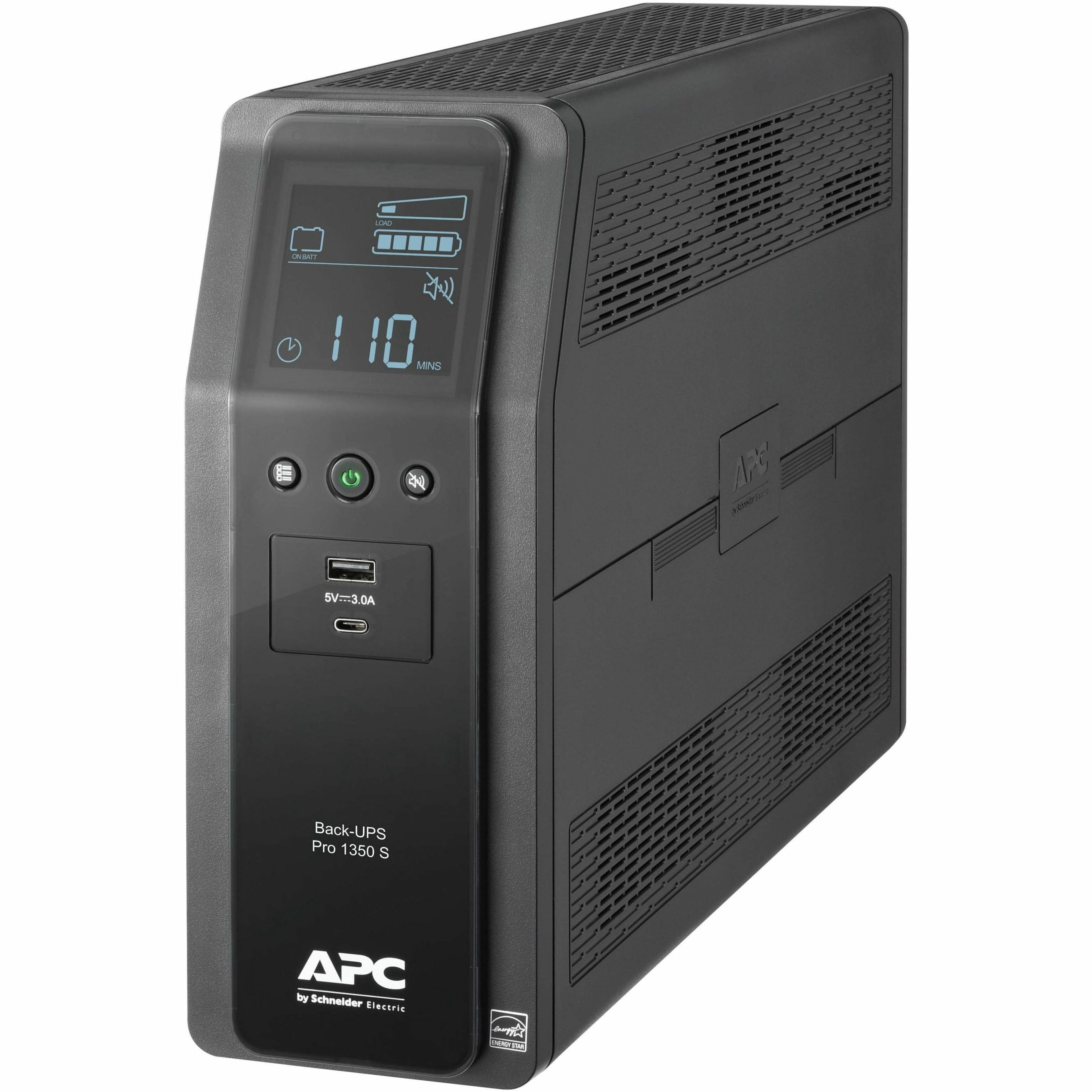 APC by Schneider Electric Back-UPS Pro BR BR1350MS 1350VA Tower UPS ...