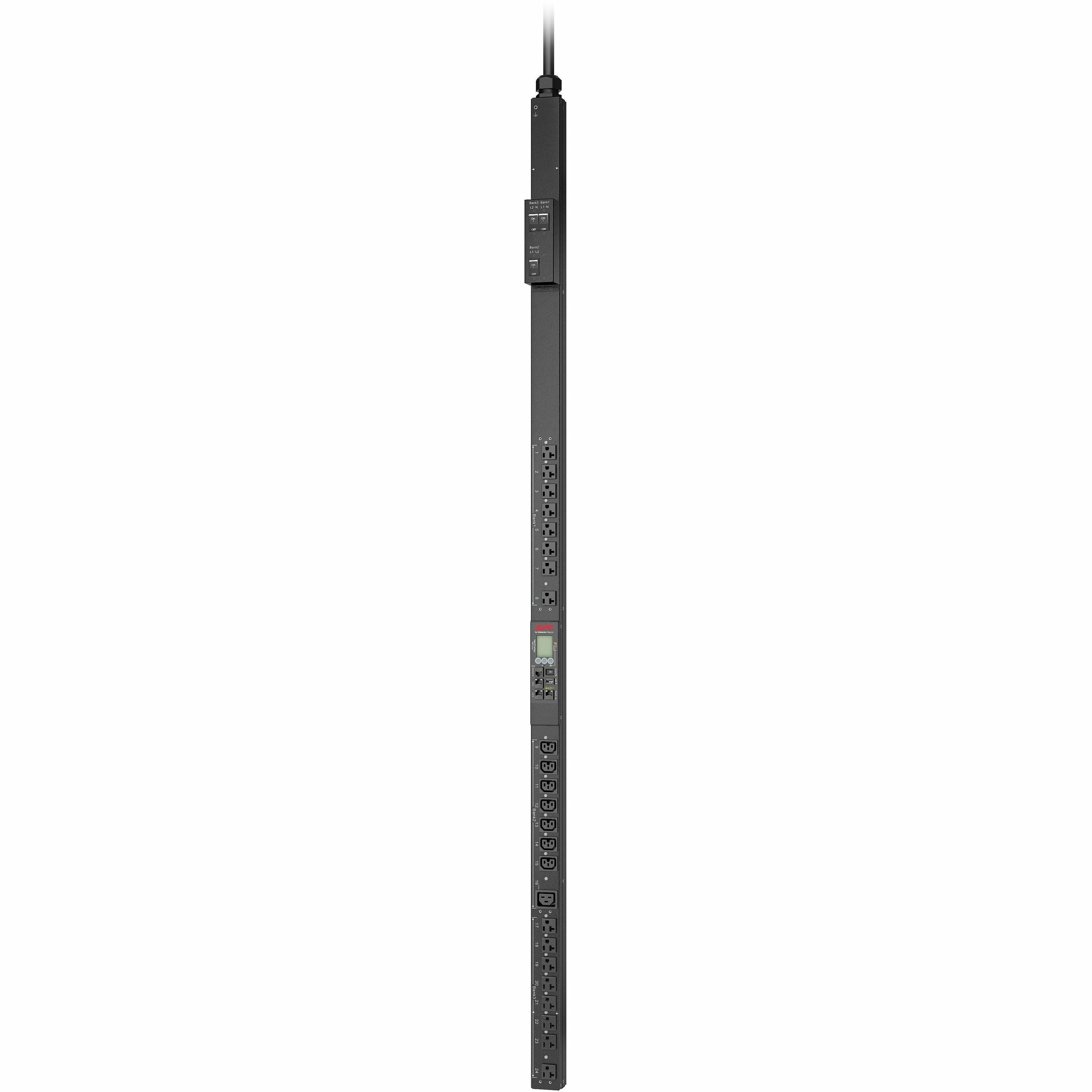 APC Rack PDU 9000 Switched ZeroU 30A 120/208V 16 5-20R 7 C13/C15 1 C19 ...