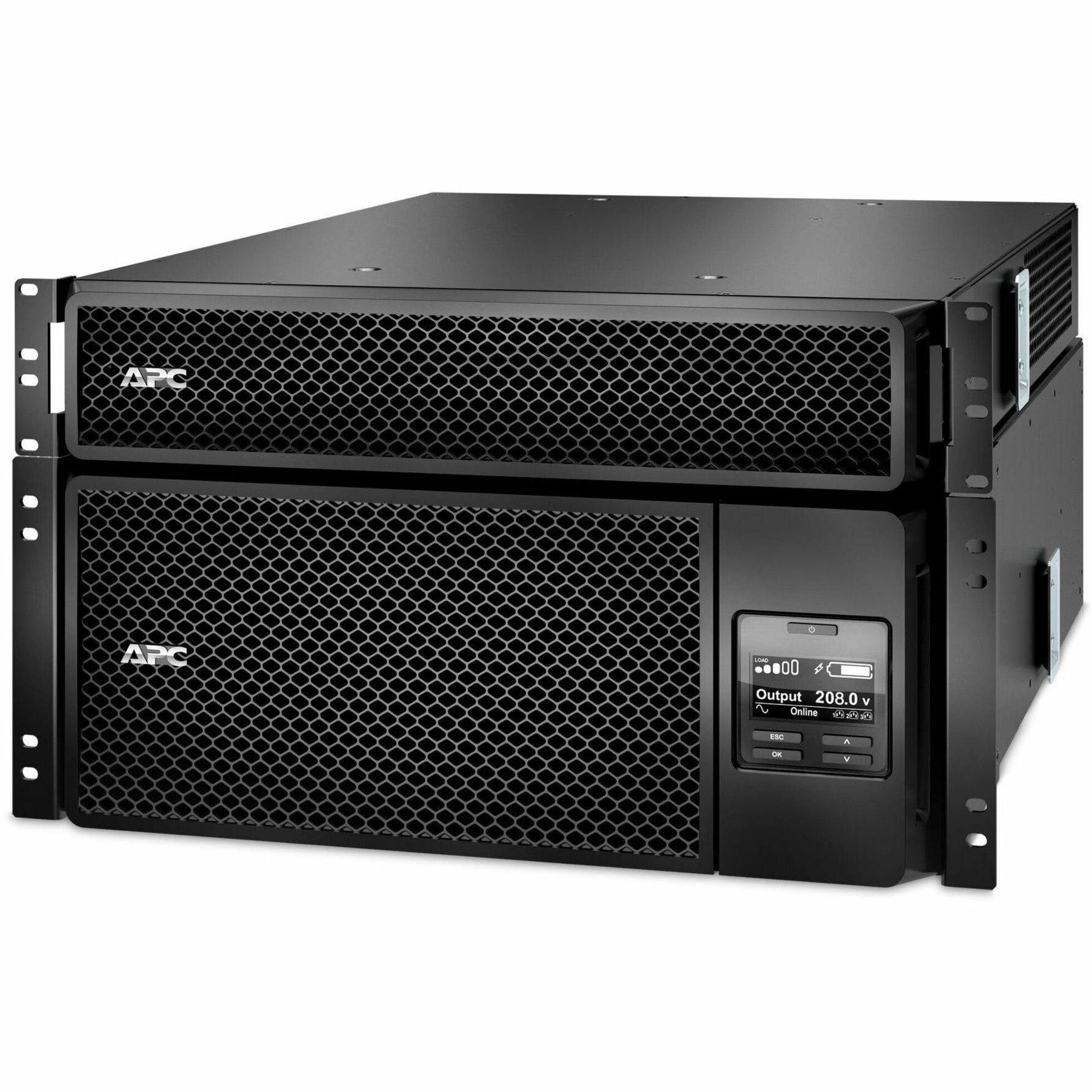 APC by Schneider Electric Smart-UPS SRT 6000VA RM with 208V to 120V 2U ...