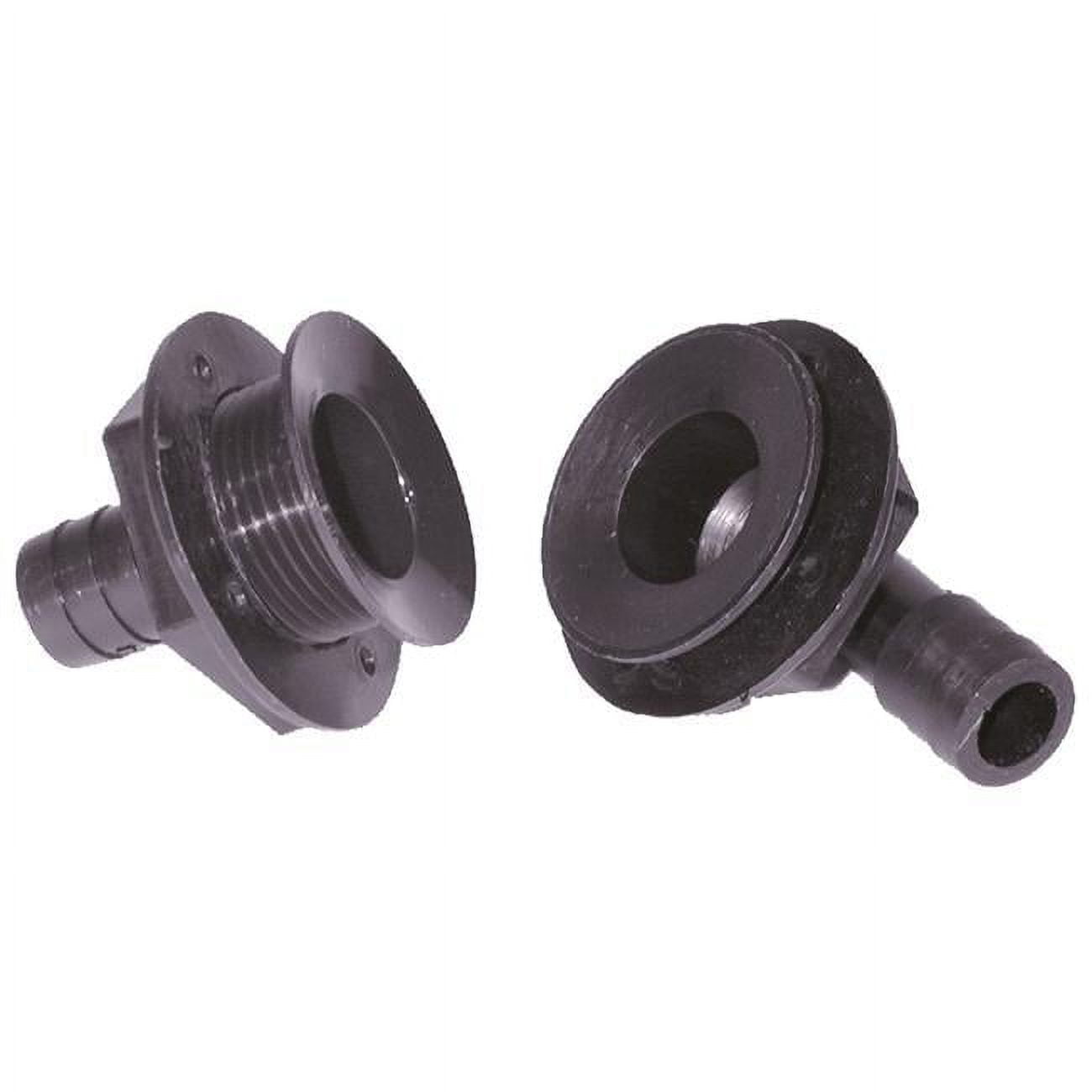 APD-1-DP Marine Straight Drain, Black - Walmart.com