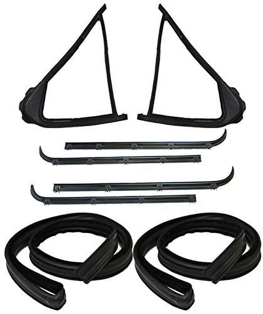 APDTY 155088 Belt Weatherstrip Dew Wipe Sweep Vent Window Rubber Seal ...