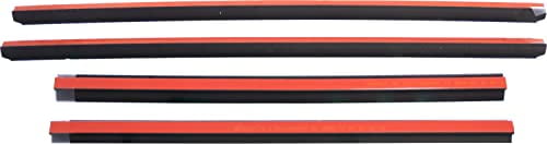 APDTY 159441 Rear Sliding Window Rubber Weatherstrip Seals (Window To ...