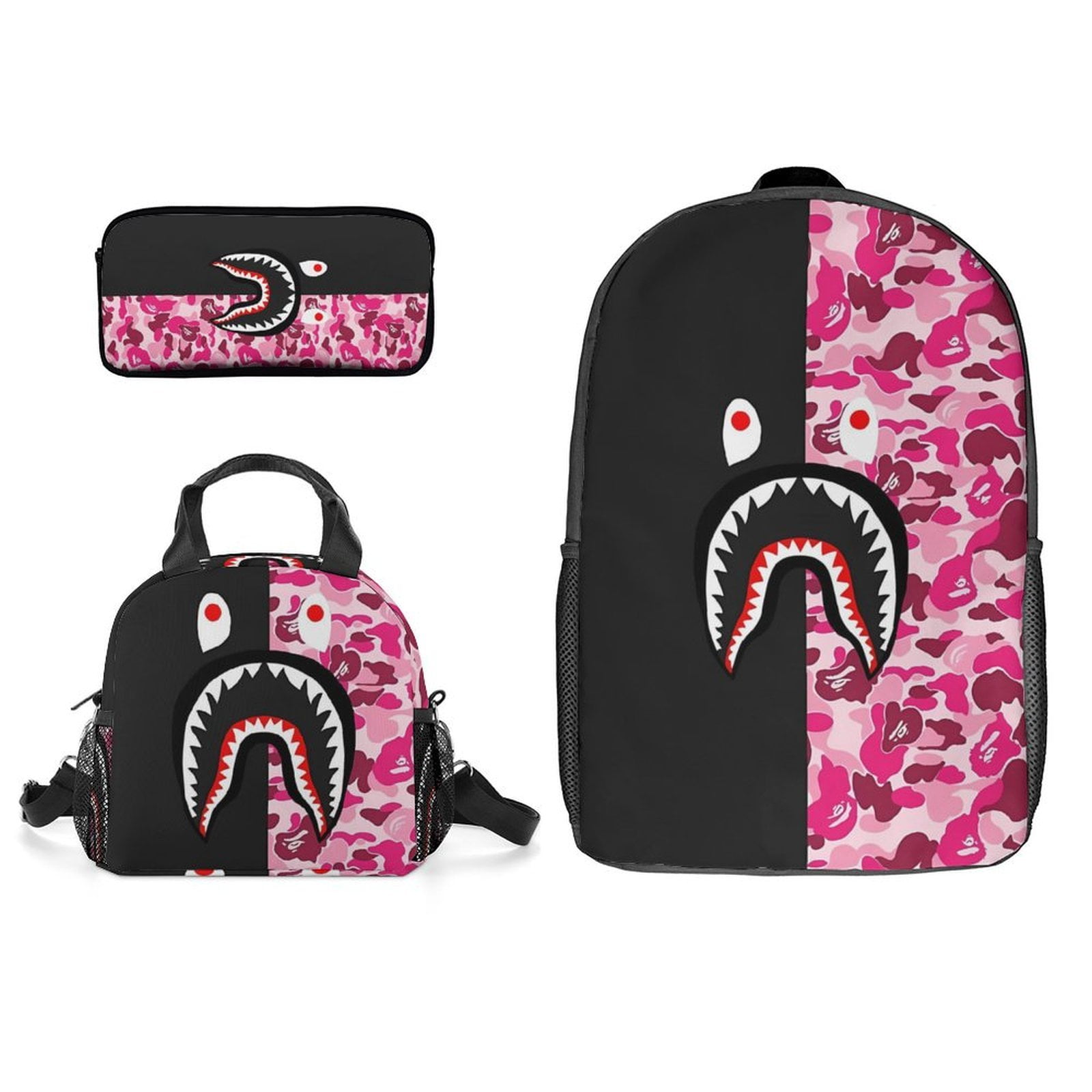 APE-10 Anime Backpack for Mens/Women Gifts Backpack with Lunch Box and ...