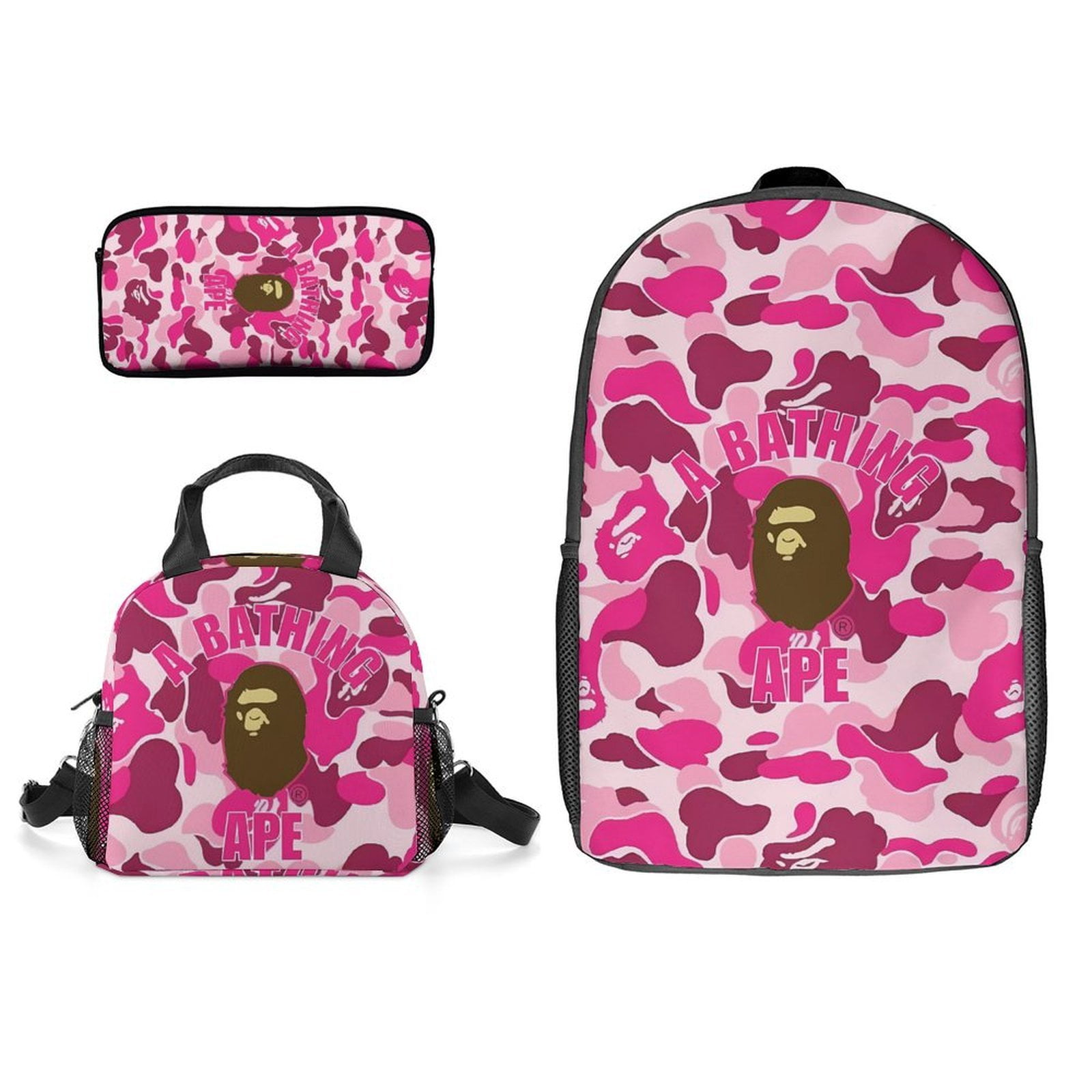 APE 11 Anime Backpack for Mens/Women Gifts Backpack with Lunch Box and ...