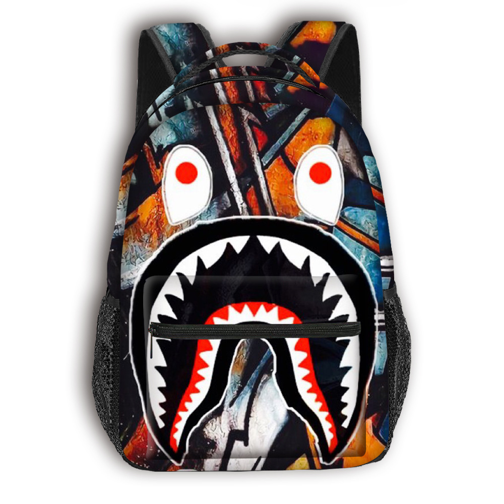 APE Anime Backpack For Women Men, Fashion Daypack, Classic High ...