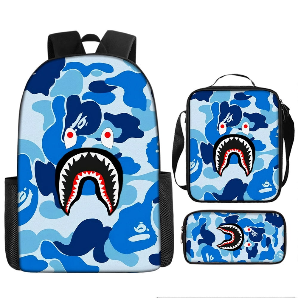 APE Anime Backpack for Teens Womens Mens Stylish Daypack Purse Casual ...