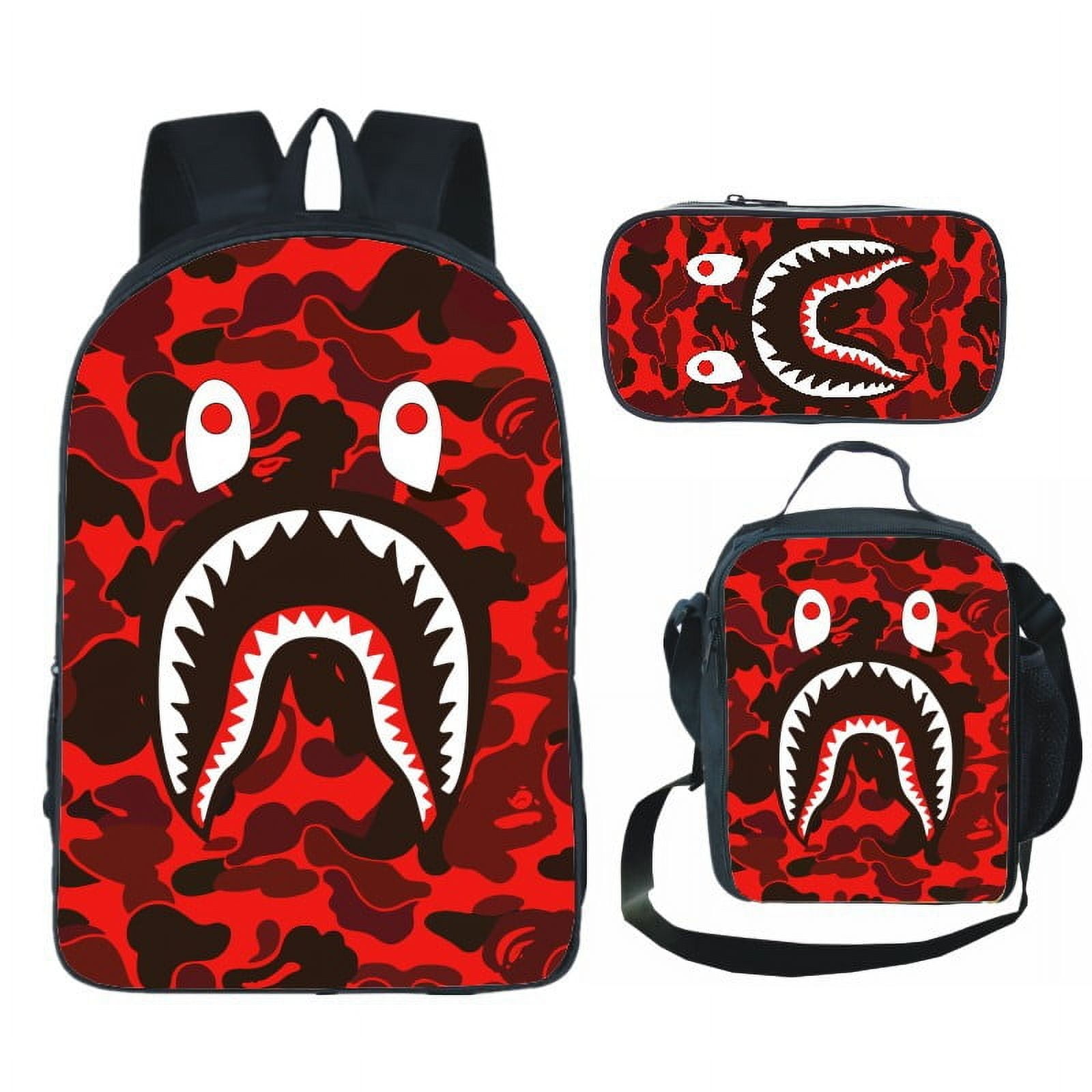 APE Anime Backpack for Teens Womens Mens Stylish Daypack Purse Casual ...