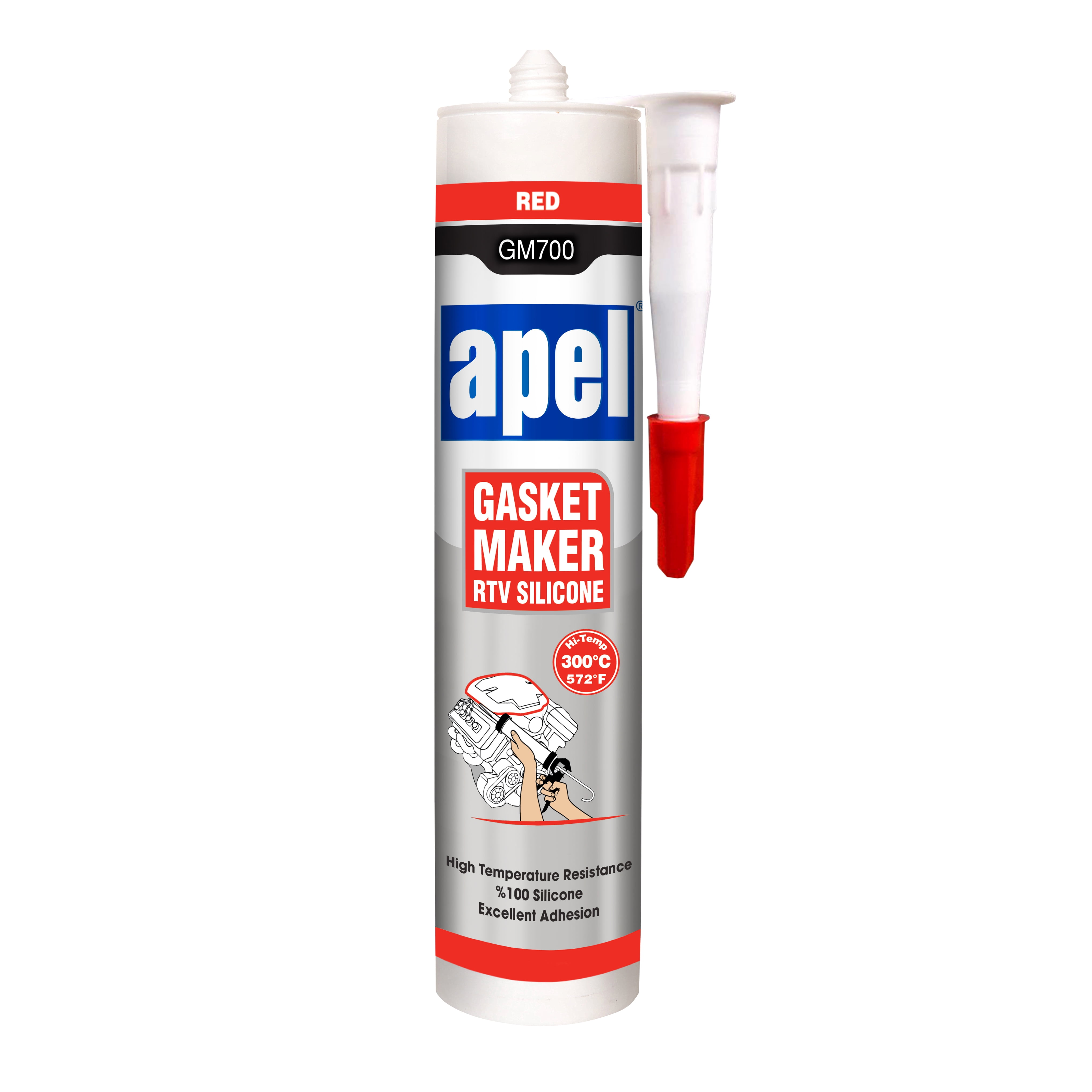 APEL High Performance RTV High-Temp Silicone Gasket Maker and Sealant ...
