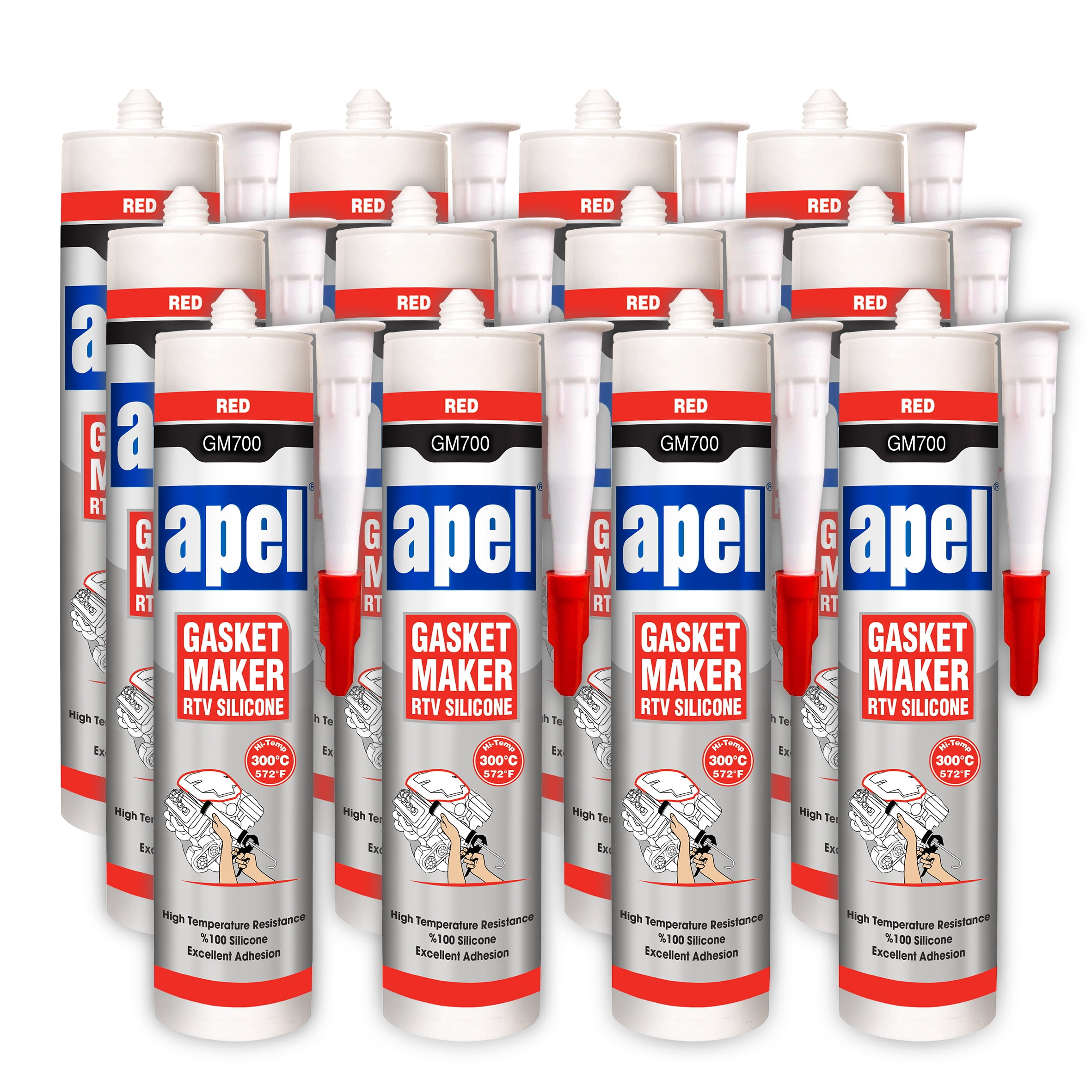 APEL High Performance RTV High-Temp Silicone Gasket Maker and Sealant ...