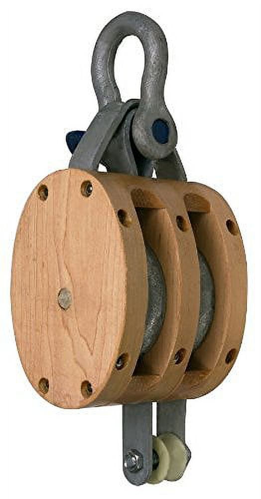 APEX CAMPBELL 7207035 3002 DOUBLE 5″ REGULAR WOOD SHELL BLOCK- SCRE ...