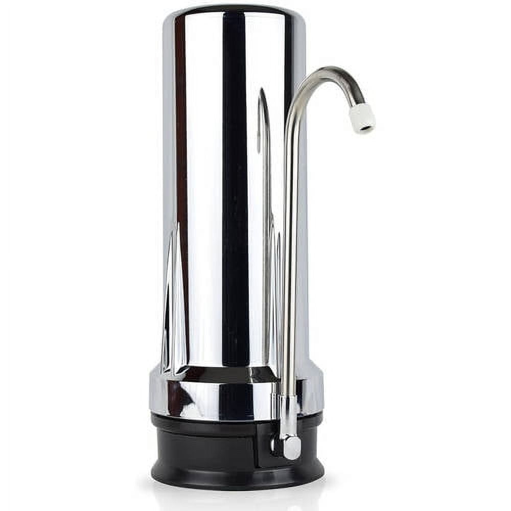APEX Countertop Drinking Water Filter - 5 Stage Mineral Cartridge ...