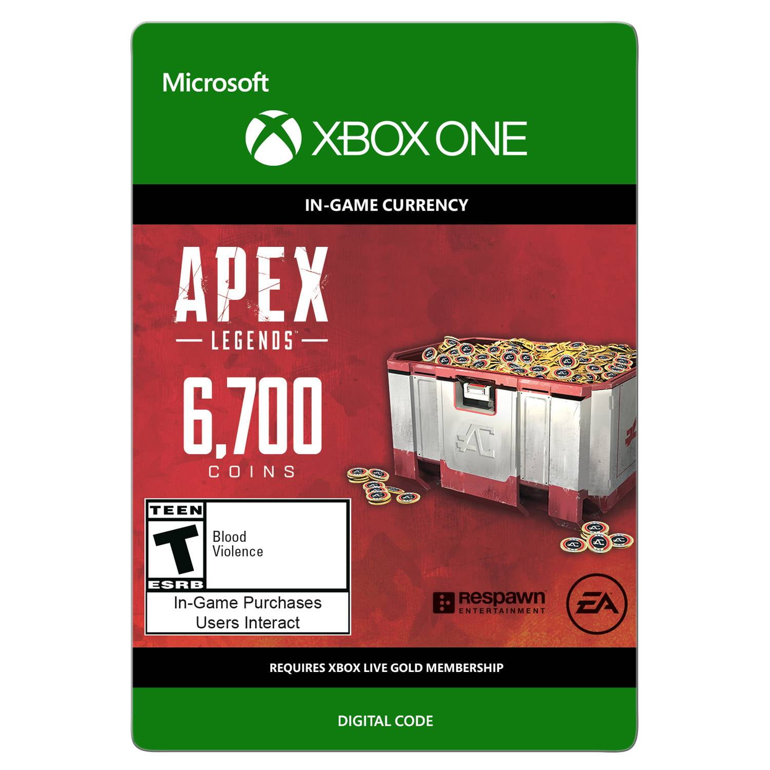 APEX Legends: 6700 Coins - Xbox One [Digital] - Walmart.com