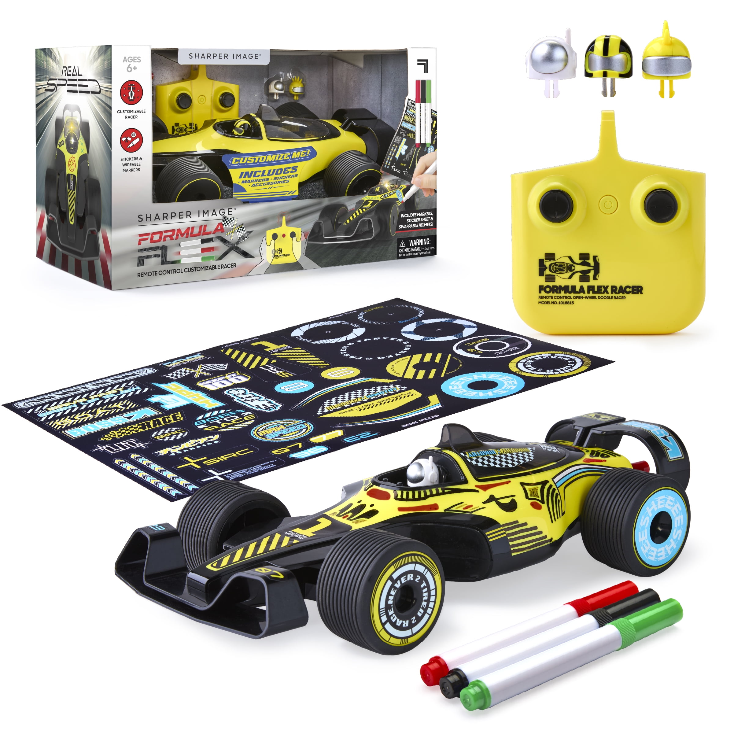 Sharper Image® Formula Flex Remote Control Customizable Racer - Walmart.com