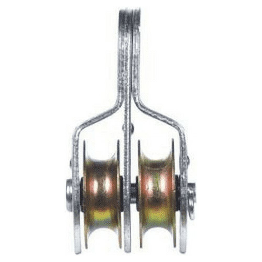 APEX TOOLS GROUP LLC T7550421 1-1/2" Double Fixed Pulley - Walmart.com