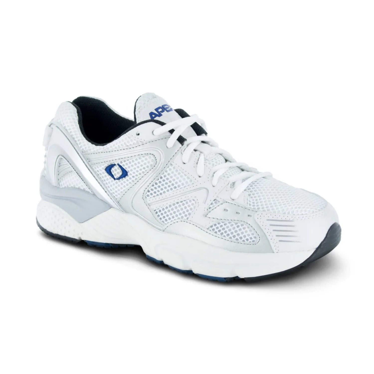 Apex X522m Boss Runner Men's Active Shoe In White/silver/blue - Walmart.com