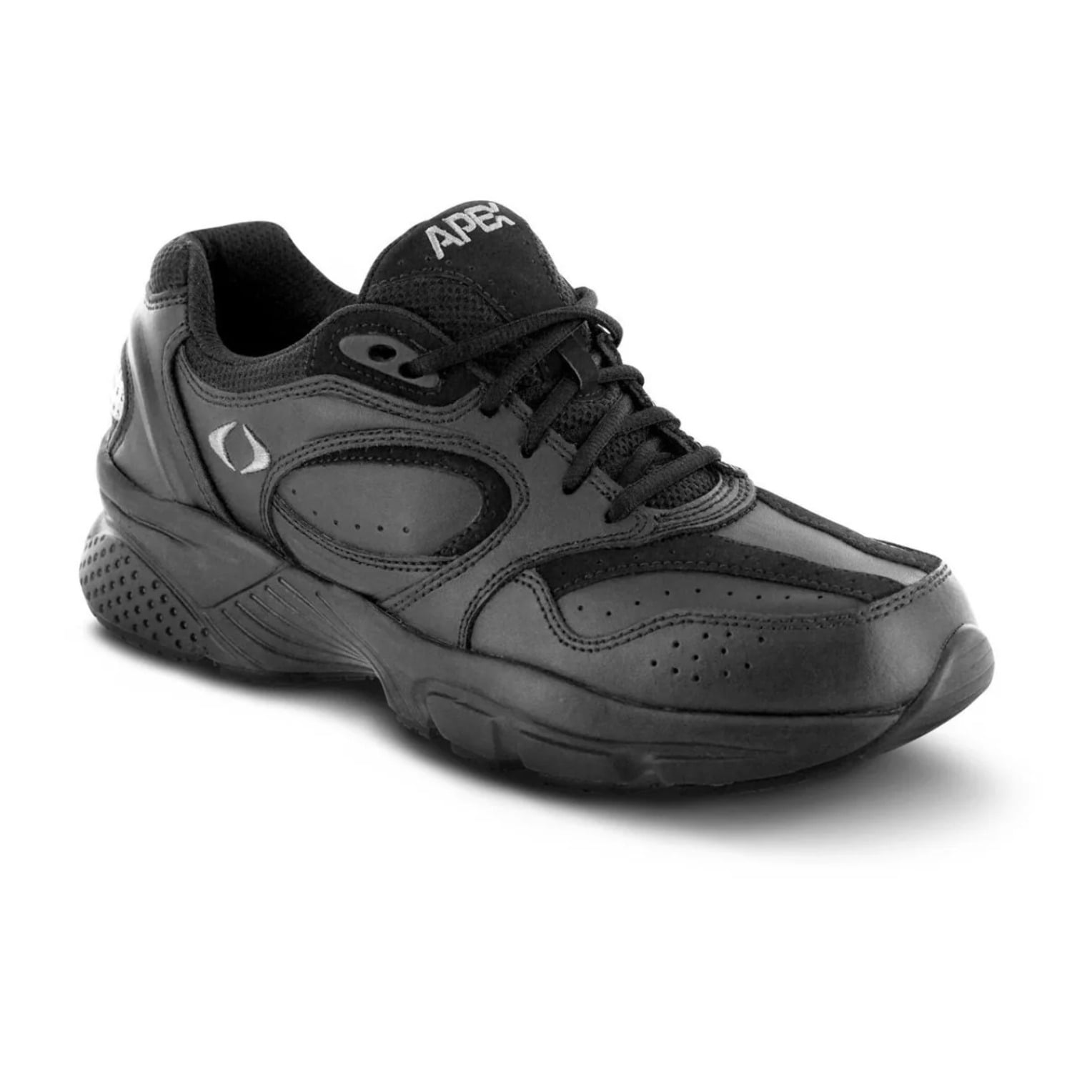 Apex X801w Lenex Walker Women's Lace Shoes In Black - Walmart.com
