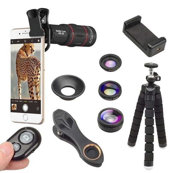 Fairnull 3 in 1 Mobile Phone Camera Fish Eye Macro Super Wide Angle ...