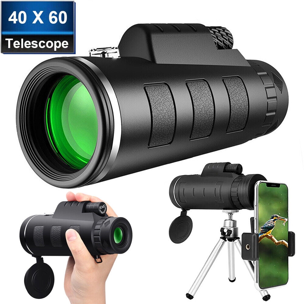 APEXEL 40X60 Monocular Telescope HD Zoom Monocular With Smartphone ...
