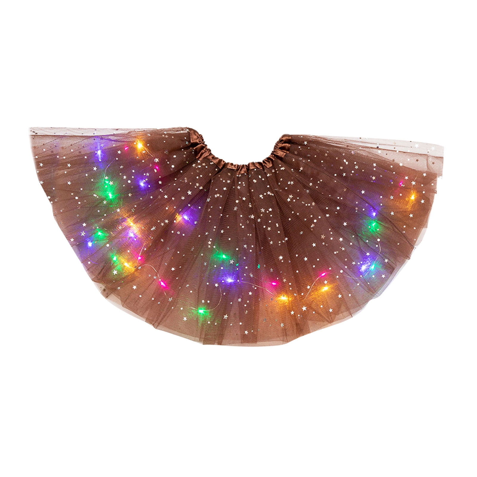 APEXFWDT Baby Girls Light Up LED Tutu Skirt Fairy Tutu Kid Fancy Party ...