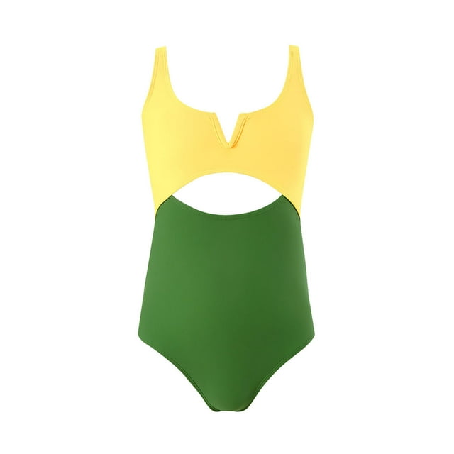 APEXFWDT Family Matching Swimsuits One Piece Bathing Suits Hollow Out ...